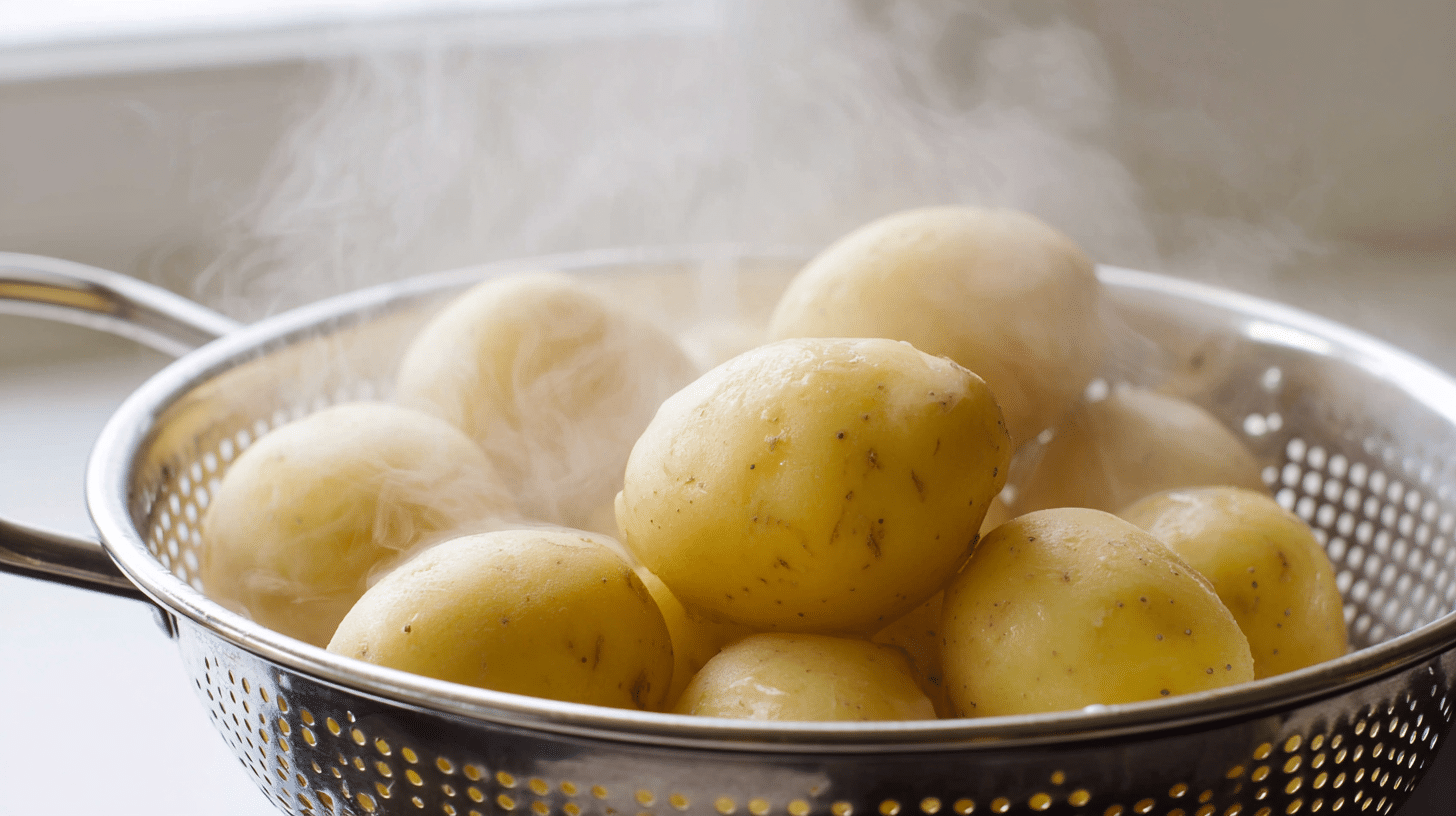 Rustic Mashed Potatoes Recipe with Garlic, Skin-On & More - Suzie The ...