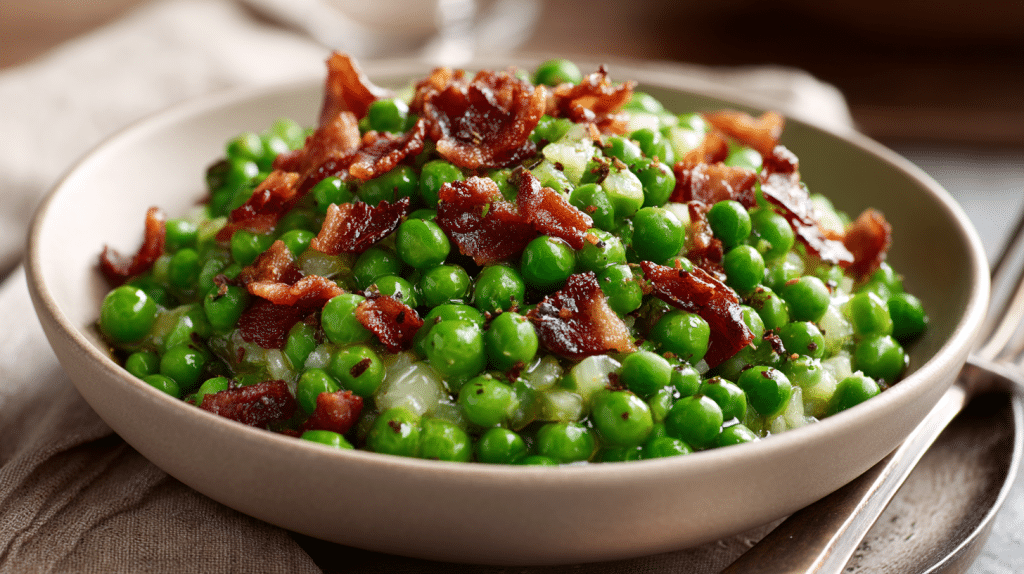 How to Make Cheesy Peas: Quick & Creamy Side Dish - Suzie The Foodie