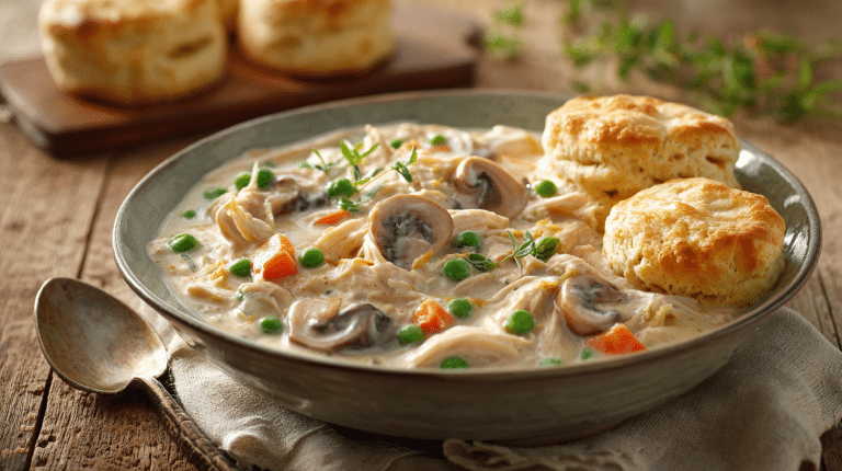Easy Deconstructed Chicken Pot Pie in 35 Minutes - Suzie The Foodie