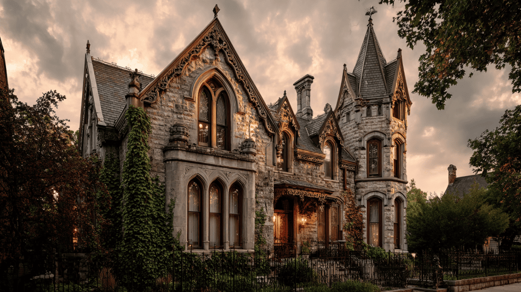 What Makes a Gothic Revival House Special? - Suzie The Foodie