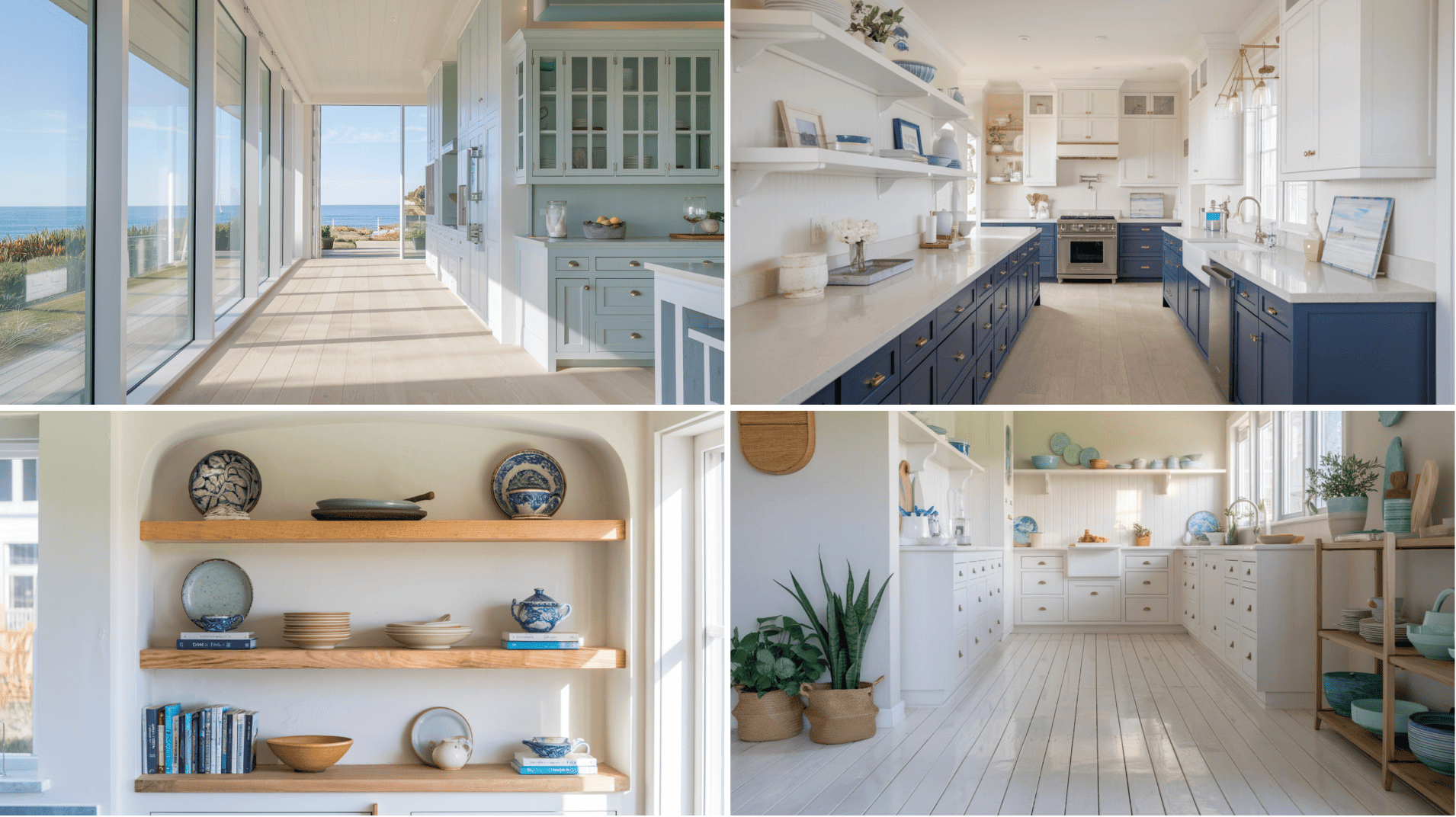 31 Modern Coastal Kitchen Ideas for a Breezy Space - Suzie The Foodie