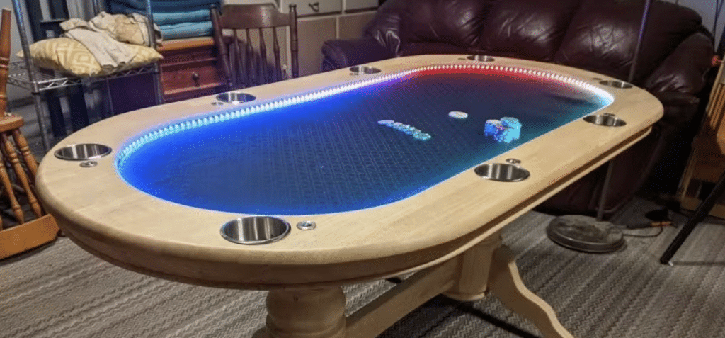 How to Make a Poker Table at Home: Step-by-Step DIY Guide - Suzie The ...