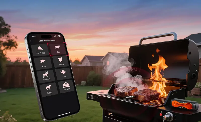 How to Cook Steak Easily with a Wireless Cooking Thermometer - Suzie ...